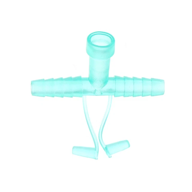 OXYGEN TUBE THREE-WAY Valve Nasal Cannula Oxygen Concentrator ...