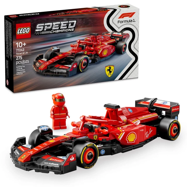 LEGO SPEED CHAMPIONS Ferrari SF-24 F1 Race Car Toys - Building Sets for ...