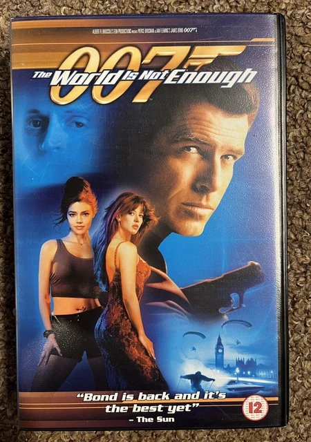 THE WORLD IS Not Enough - James Bond (VHS Ex-Rental) Big Box £10.00 ...