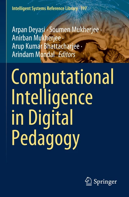 COMPUTATIONAL INTELLIGENCE IN Digital Pedagogy | Buch | 9789811587467 ...