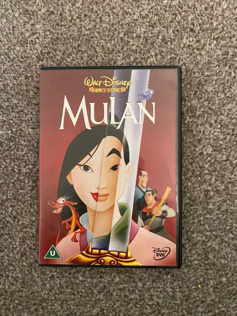 MULAN DVD | Disney Classics | Animated Family Adventure | U Rated £2.09 ...