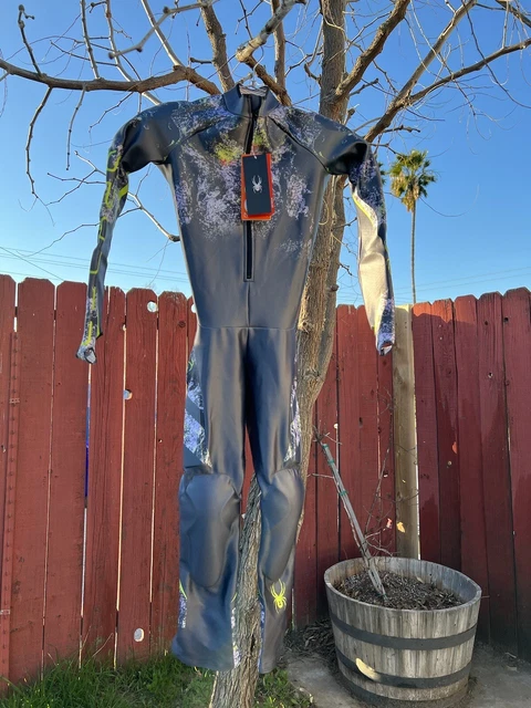 SPYDER WORLD CUP GS Race Suit FIS Medium Padding Ski Downhill Alpine ...