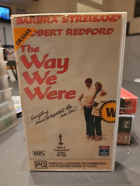THE WAY WE Were - VHS Barbra Streisand PAL PG V41 $16.00 - PicClick AU
