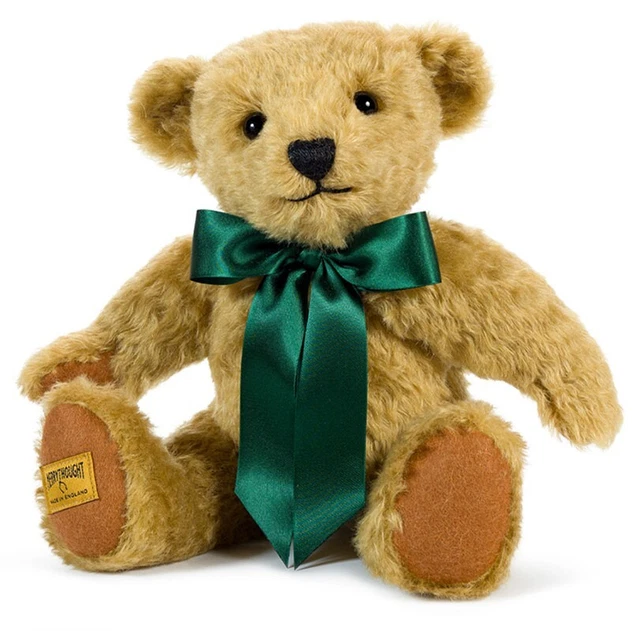 MERRYTHOUGHT SHREWSBURY TEDDY bear with growler - 35cm / 14 inches ...