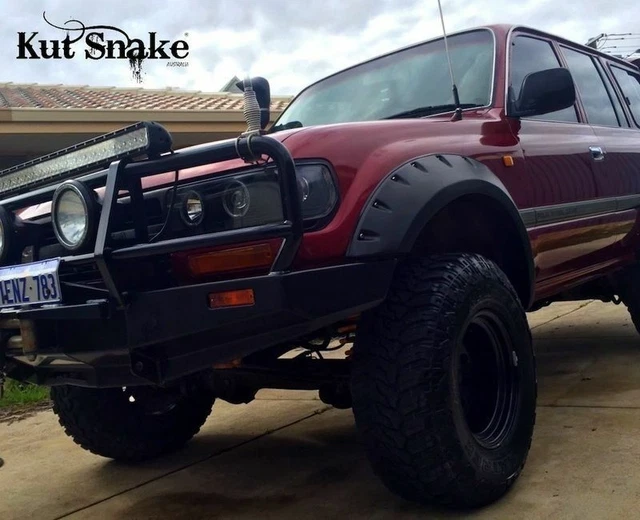 KUT SNAKE FLARES for Toyota Landcruiser 80 Series Monster Fronts 1990 ...