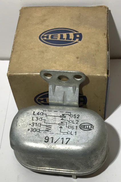 HELLA 91/17 BLINKGEBER flasher unit circuit clignotante relé de ...