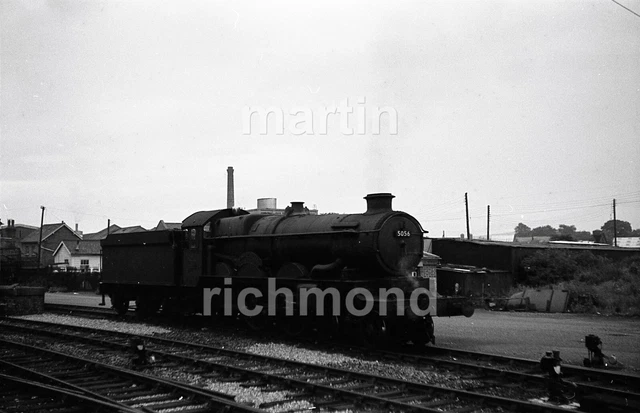 HEREFORD CASTLE CLASS 5056 Earl of Powis 13.6.64 35mm Railway Negative ...