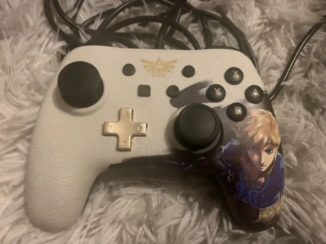 NINTENDO SWITCH WIRED Controller Power A Zelda BOTW £18.99 - PicClick UK