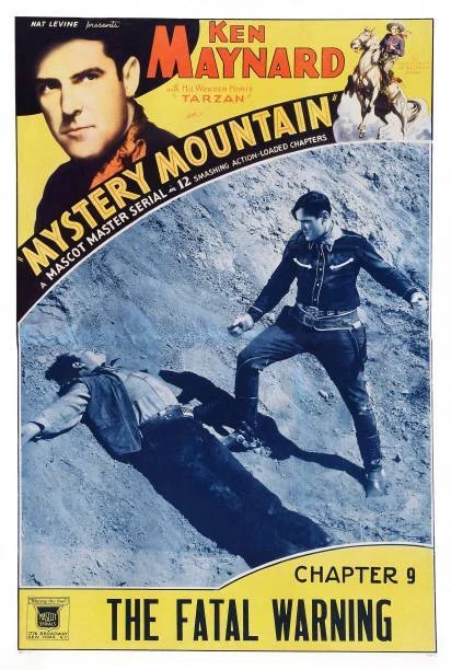 MYSTERY MOUNTAIN POSTER Us Top Left And Bottom Right Ken Movie Old ...