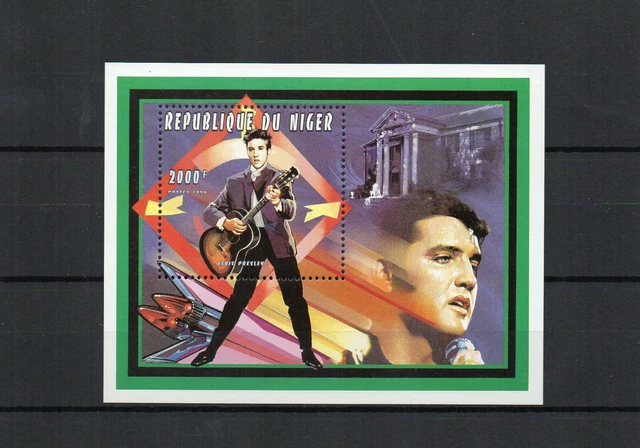 NIGER THEMED ELVIS PRESLEY Cinema Singer 1 Block Sheet New $5.18 - PicClick