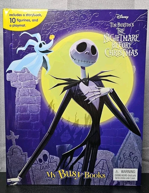 NEW DISNEY NIGHTMARE Before Christmas My Busy Books $29.35 - PicClick AU