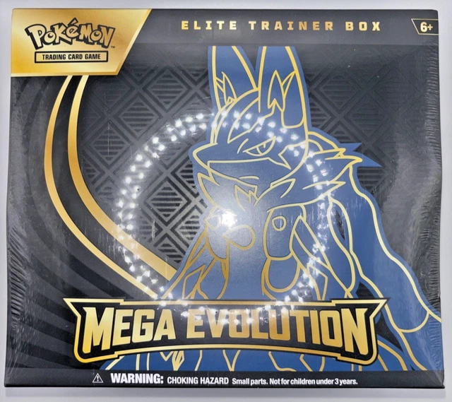POKEMON TCG MEGA Evolution Mega Lucario - Elite Trainer Box ETB ...