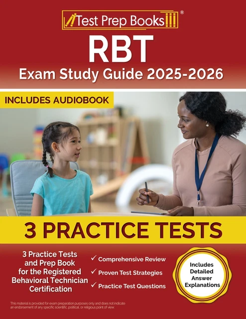 RBT EXAM STUDY Guide 2025-2026: 3 Practice Tests and Prep Book $25.99 ...