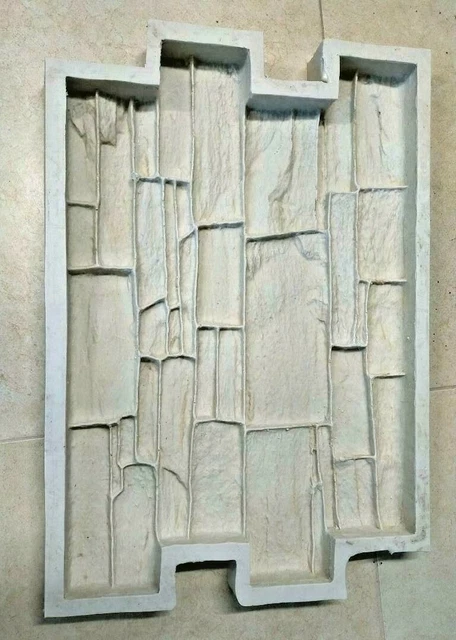 FAKE MATRIX MOLD Reconstructed Stone Chalk Cement Veneer Stone Mold ...