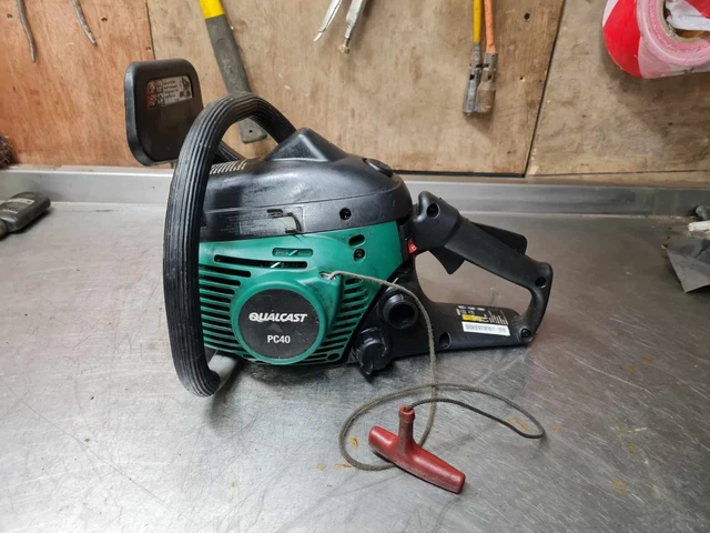 QUALCAST PETROL Chainsaw PC40 Sold For Spares Or Repair £29.99 ...