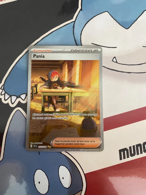 CARTE POKÉMON DRESSEUR Pania 252/198 EV01 Écarlate et Violet NEUF FR ...