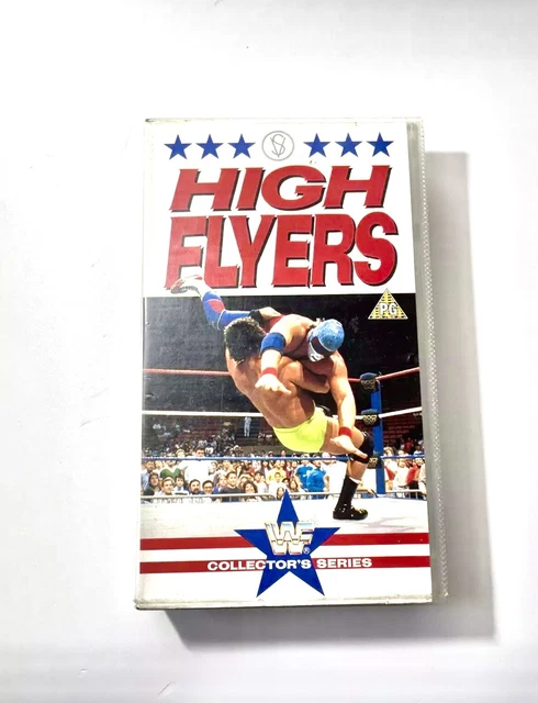 WWE HIGH FLYERS Vhs Wrestling Video Tape Vintage Wwf £5.99 - PicClick UK