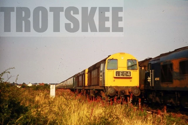 35MM SLIDE BR British Rail Diesel Loco Class 20 20197 Skegness 1980 ...
