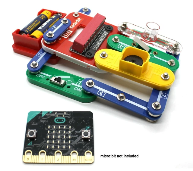 KODE:BIT SET - BBC micro:bit to Snap Circuit Electronics; Coding Kits ...