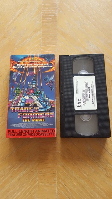 HASBRO G1 VHS 1986 Transformers The Movie $118.99 - PicClick CA