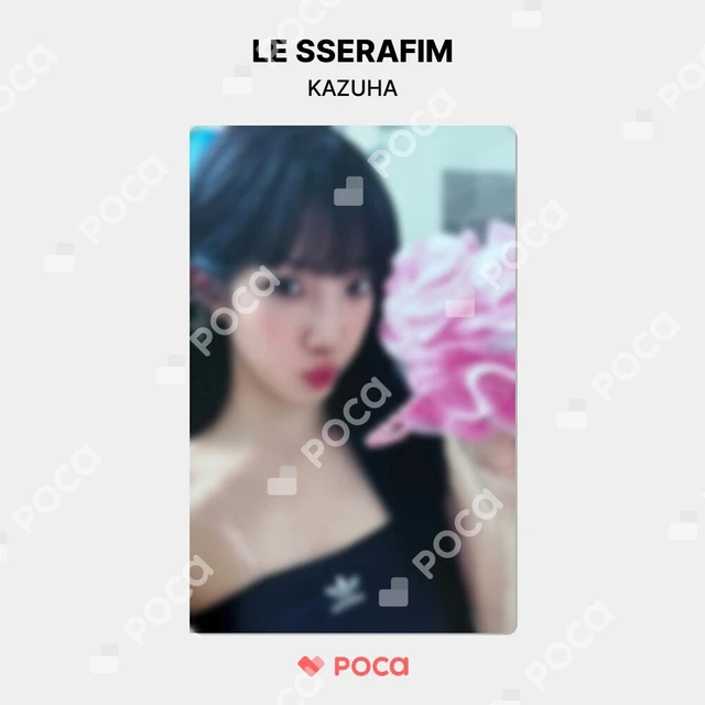 [LE SSERAFIM KAZUHA] CRAZY KPOP MERCH/SHOPEE LUCKY DRAW Benefit ...