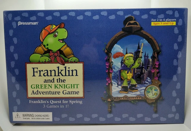 FRANKLIN THE TURTLE Franklin And The Green Knight Adventure Boardgame ...
