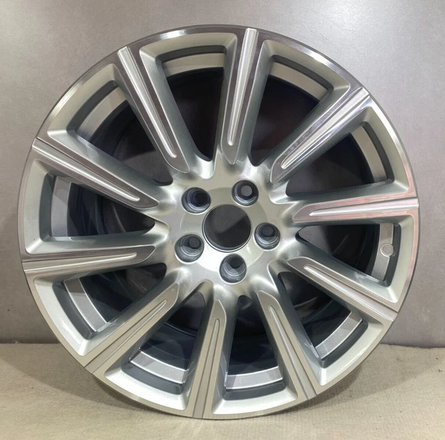 VOLVO S90 V90 18" 8J Alloy Wheel Silver Diamond Cut 31445301 10 Spoke ...