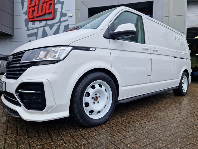 GENUINE LAND ROVER Defender 18" Steel Wheels For VW Transporter T5 T5.1 ...