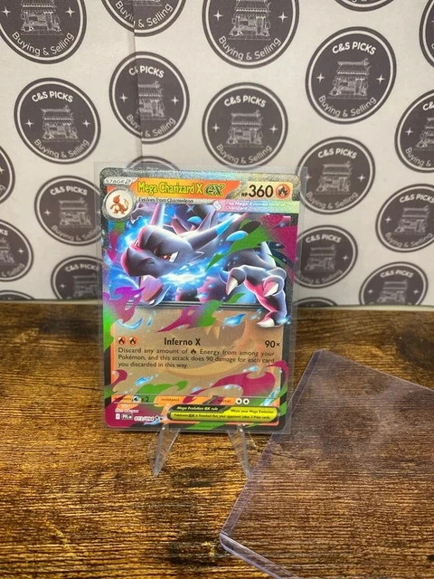 POKEMON TCG PHANTASMAL Flames Mega Charizard X Ex 013/094 £8.12 ...