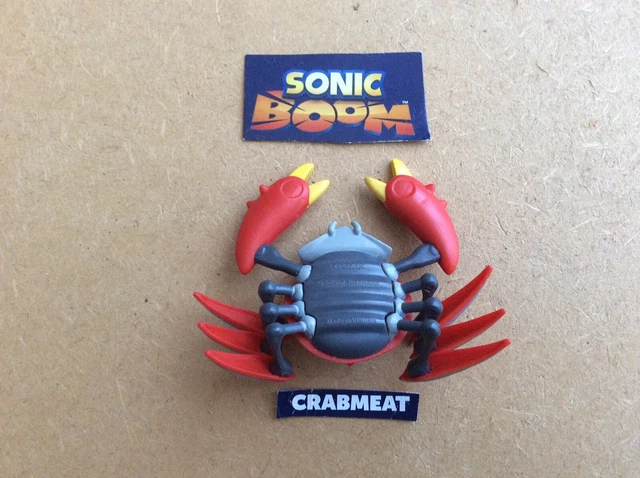 RARE JAKKS PACIFIC Sonic Boom The Hedgehog Crabmeat 3” Articulated ...