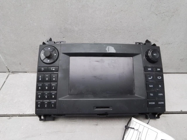 MERCEDES SPRINTER STEREO/HEAD UNIT DISPLAY & CONTROL UNIT, DOUBLE DIN ...