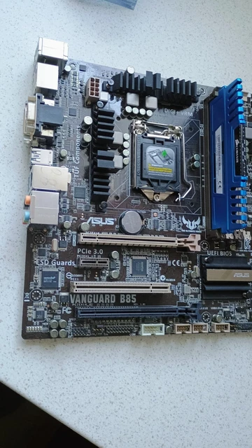 ASUS VANGUARD B85 Chipset Socket Lga 1150 Intel Motherboard £24.63 ...