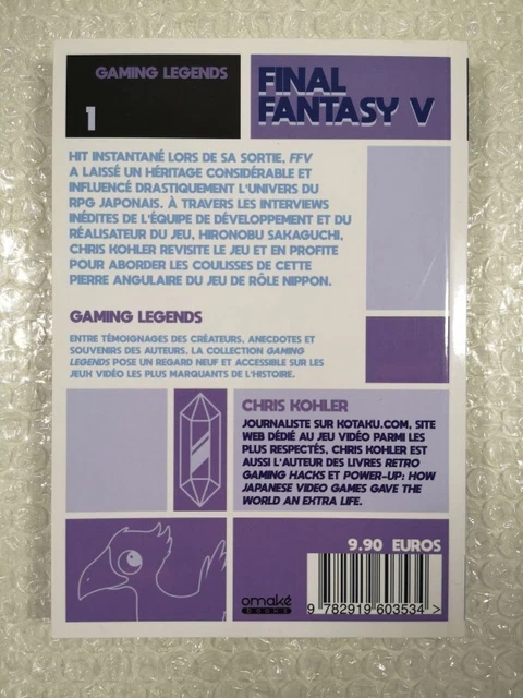 GAMING LEGENDS VOL. 1 - Final Fantasy V Fr New (Omake Books) EUR 11,19 ...