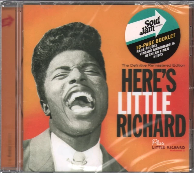 LITTLE RICHARD HERE'S Little Richard + Little Richard Volume 2 CD ...