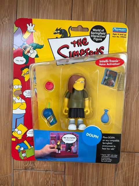 NUEVA EN CAJA Figura De Acción Playmates Interactive The Simpsons Serie ...