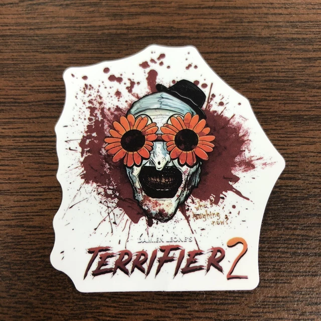 TERRIFIER ART THE Clown Horror Water Resistant Sticker Decal NEW £3.58 ...