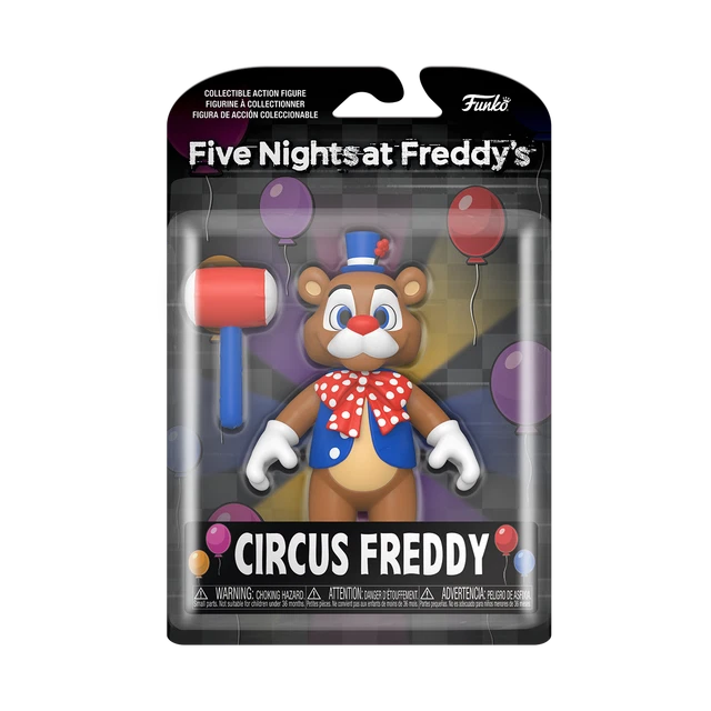 FIVE NIGHTS AT Freddy's Circus Freddy Action Figure Funko £15.74 ...