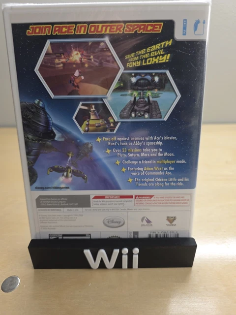 DISNEY'S CHICKEN LITTLE: Ace In Action For Nintendo Wii Brand New ...