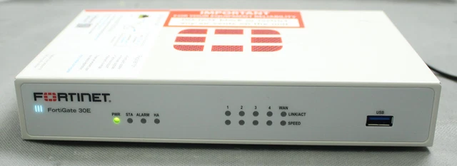 FORTIGATE - FORTINET 30E £130.00 - PicClick UK