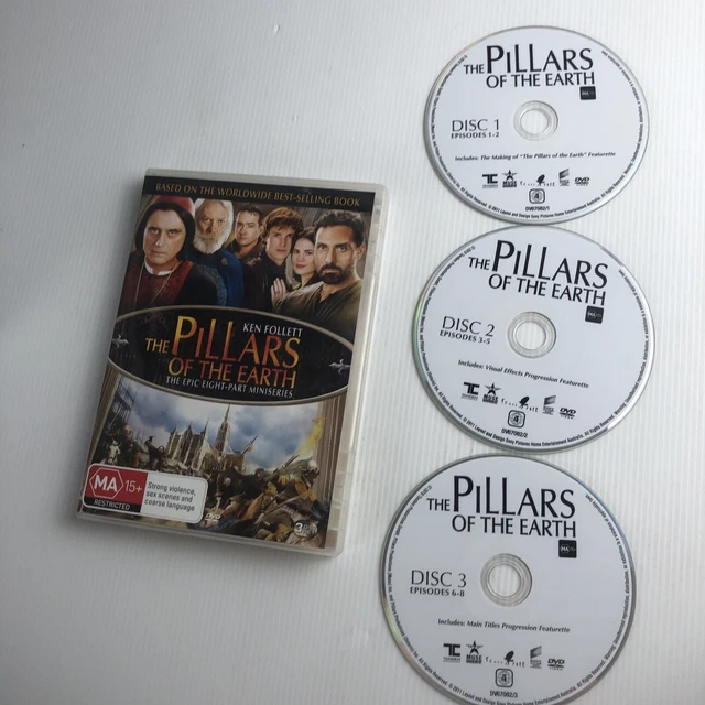 THE PILLARS OF The Earth Miniseries TV Series DVD Region 4 PAL $14.95 ...