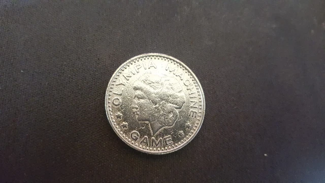 OLYMPIA MACHINE GAME Token - 1970's - RARE Coin. £74.55 - PicClick UK