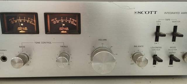AMPLI SCOTT 420A , stéréo integrated amplifier EUR 170,00 - PicClick FR