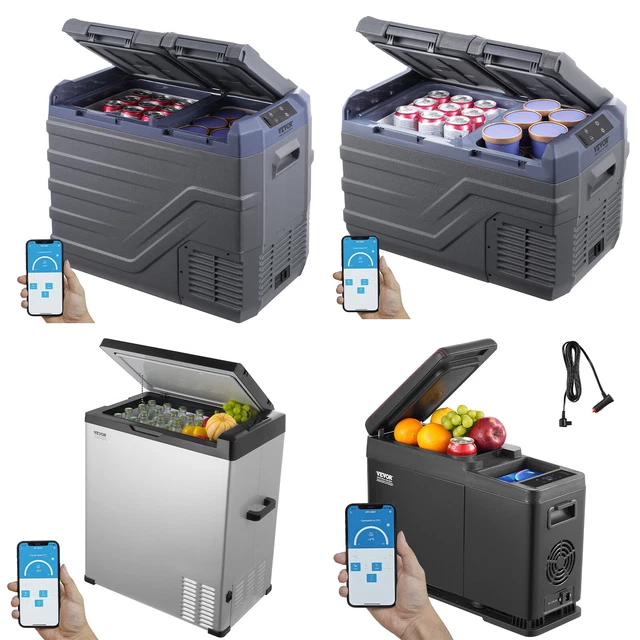 VEVOR TRAGBARER KÜHLSCHRANK Gefrierfach Auto Dual/Einzel Zone Kühlbox Camping EUR 202,29 ...
