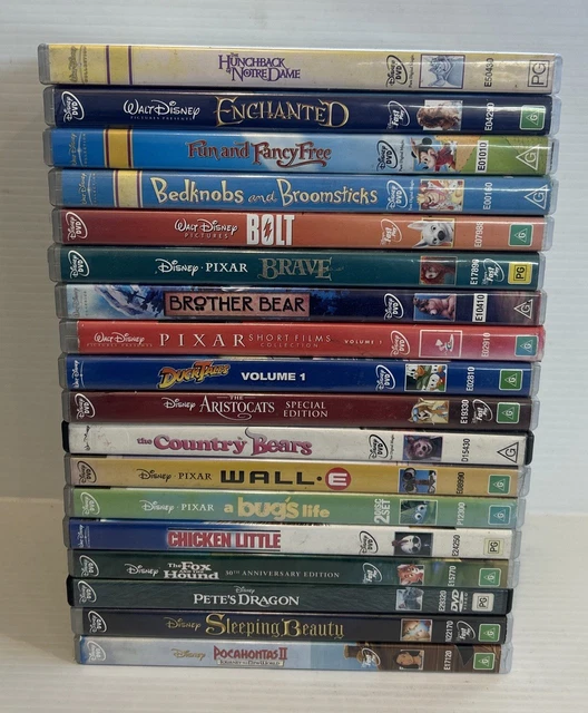 25 KIDS DVDS Kids Children Movies Bundle Bulk Lot Preloved EUC R4 Pal ...