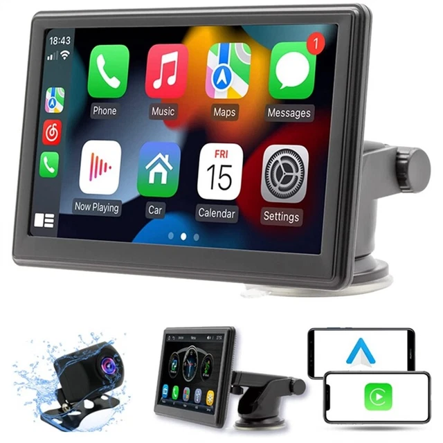 PORTABLE WIRELESS CARPLAY and Android Car Screen Dashboard Holder1837 £ ...