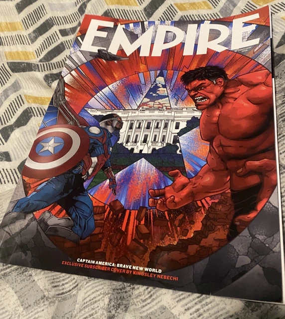 EMPIRE MAGAZINE - February 2025 issue 436 subscriber cover (Captain ...