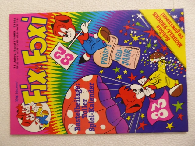 KAUKA FIX UND Foxi 31.Jg. Nummer 8 ungelesen mit Beilage in Zustand 0-1 ...