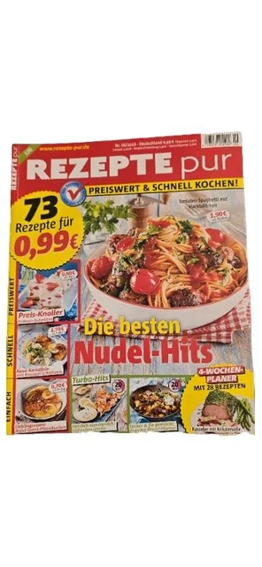 REZEPTE PUR MAGAZINE - Les Meilleurs Hits Pâtes 73 Recettes EUR 6,95 ...