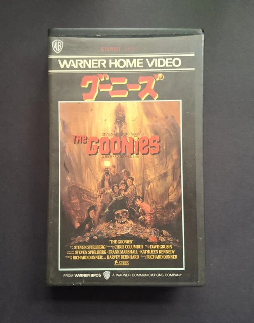 1985 ORIGINAL JAPANESE Goonies VHS £130.68 - PicClick UK