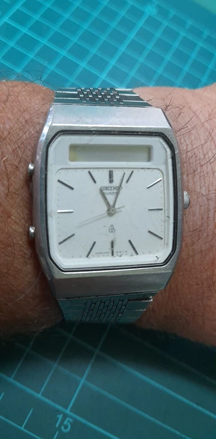 VINTAGE (1981) SEIKO ANA-DIGI H557-5100 Quartz Watch Japan *Spare Parts Repair* EUR 63,44 ...